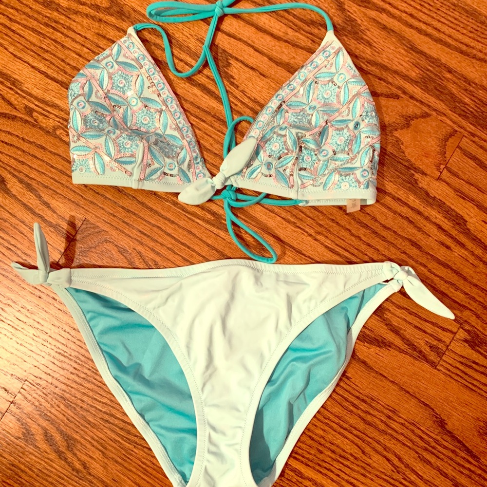 Victoria’s Secret Sequin Bathing Suit - Gem